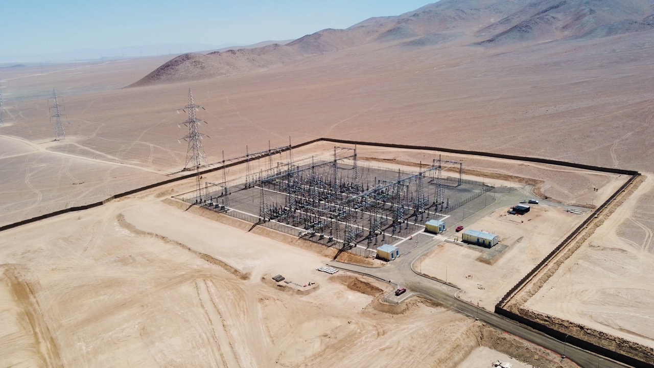 Transelec pone en marcha una nueva línea eléctrica y subestación en el ...